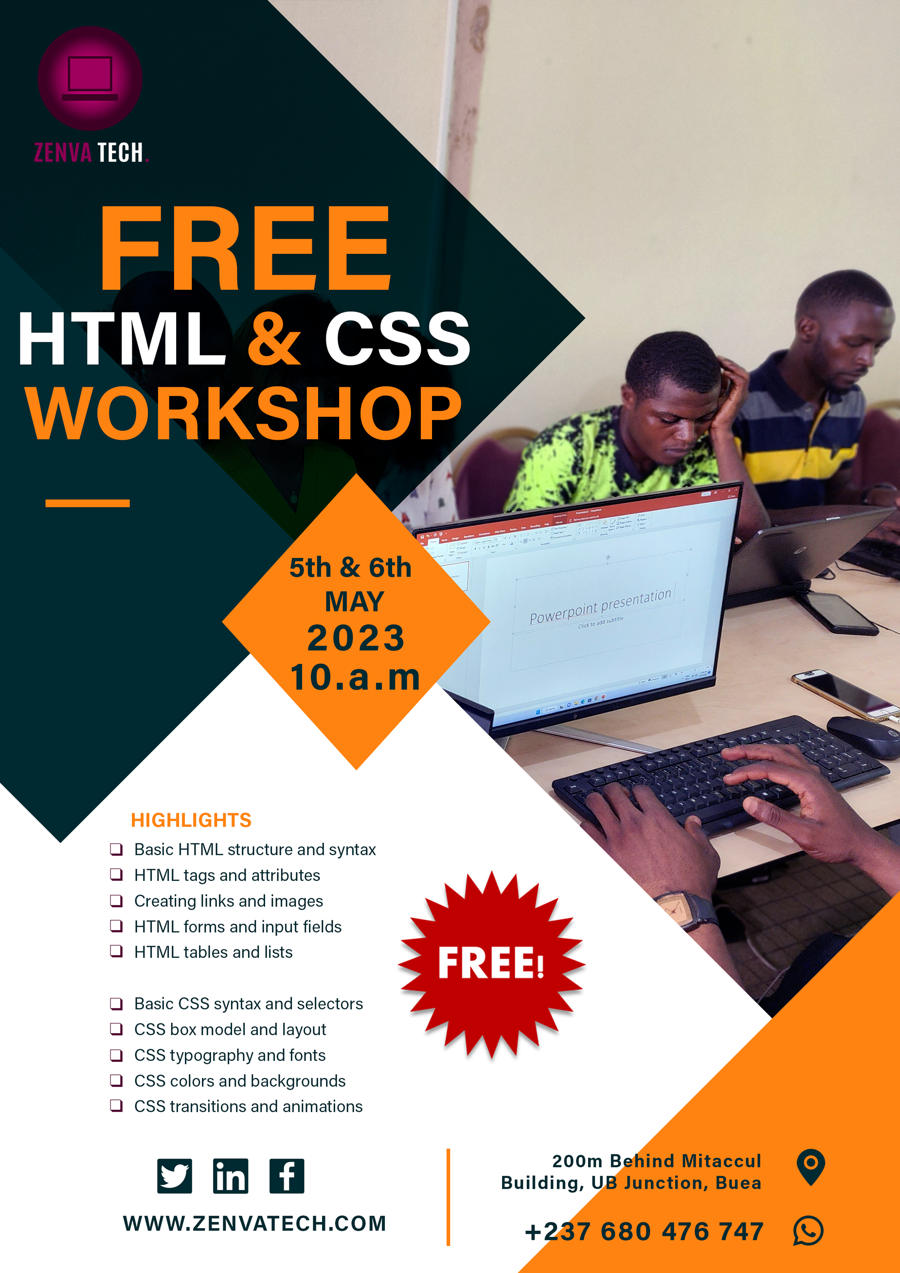 HTML & CSS Workshop - ZENVATECH